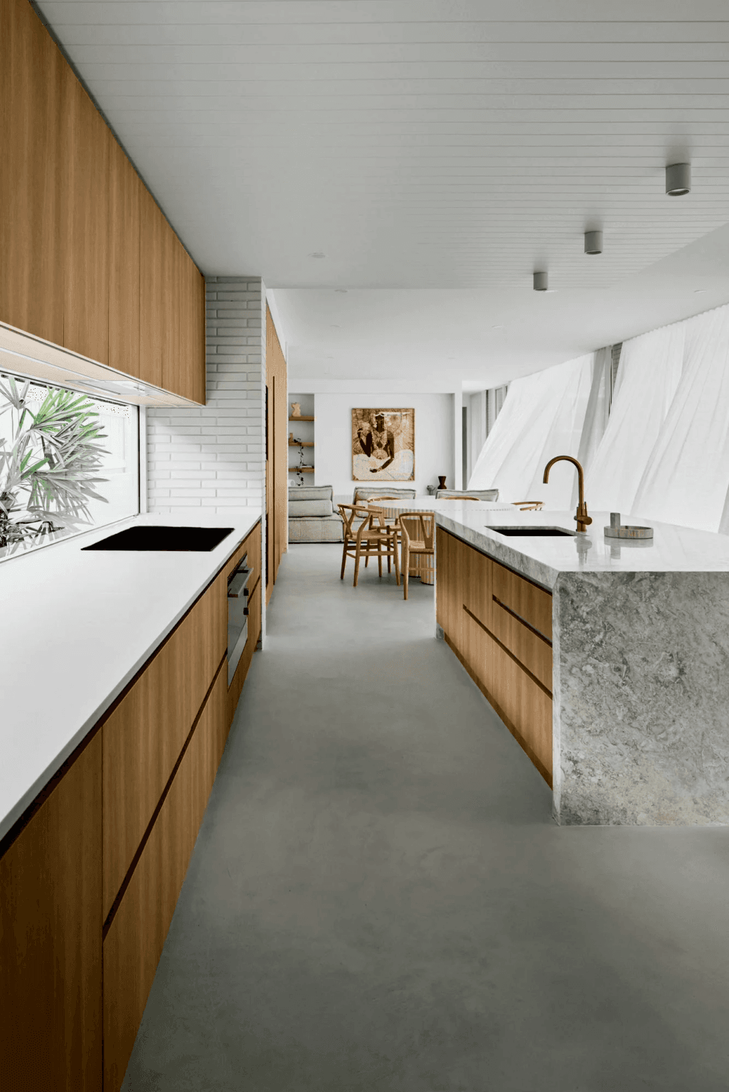 Microcemento gris para suelos, paredes y revestimiento exterior